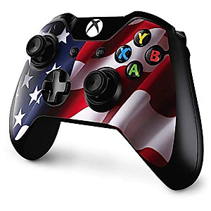 Skinit Decal Gaming Skin compatible with Xbox One Controller - Originally Designed The American Flag Design