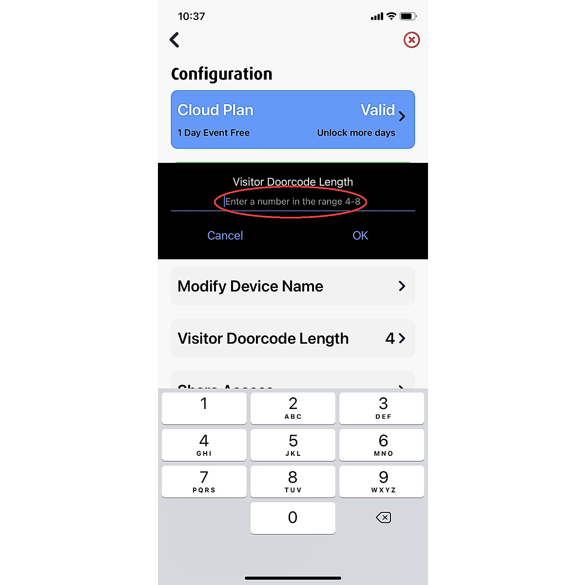 GBF Smart Video Door Phone & Doorbell Smart Intercom System with a Smart keypad (PL963PMPOE)- 1080P Camera, Built in POE, Control Two Locks remotely, Timed Unlock