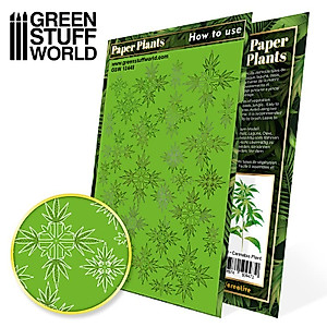Green Stuff World Paper Plants - Cannabis 10448