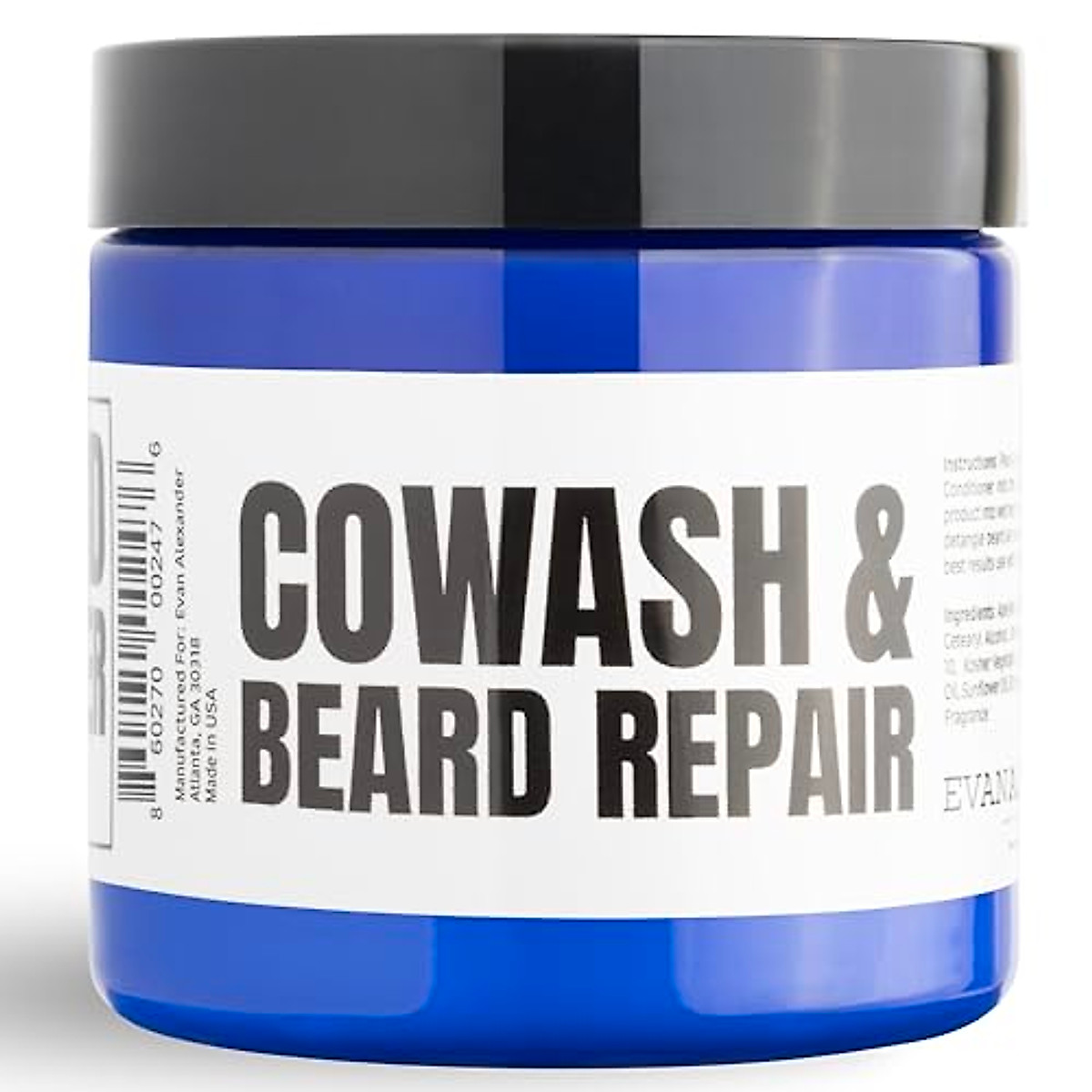 Evan Alexander Grooming MY Beard Conditioner for Men - 4 oz | Smoothens Frizzy Beards, Repairs Damage, Enhance Shine & Boosts Moisture Retention