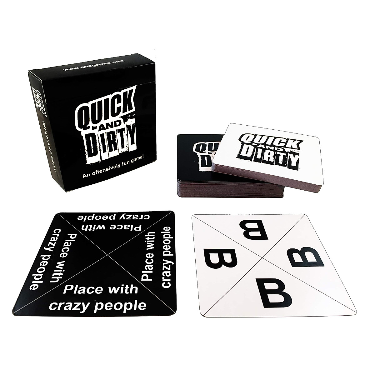 Quick And Dirty - Original + Girls Night Edition [2 Game Bundle]