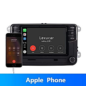 Amzparts RCD360 RCD330 Carplay Android Auto MIB Car Radio Compatible for Golf 5 6 MK5 MK6 Polo Passat B6 B7 CC 6RD 035 187B