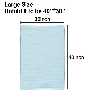 Lasoftan Jersey Swaddle Blanket, Ultra Soft Stretchy Receiving Blanket, Baby Boy Newborn Swaddle Wrap, 40 x 30 inches, 2 Pcs, Elephant