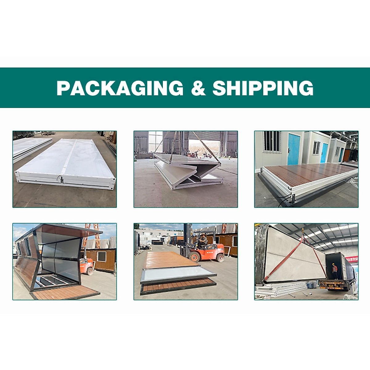18㎡ Portable prefabricated Container Folding House | Customizable, Expandable, Movable, Stackable | Modular Container Folding Small House is Suitable for Hotels, Shops, Warehouses, Outdoors, etc.