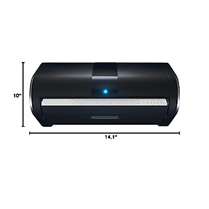 Innovia Automatic Paper Towel Dispenser. Touchless Technology. Works with Most Paper Towel Brands and Sizes. Dispenses The Number of Sheets You Need. Black, Under Cabinet Mounted.