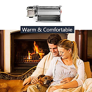 Hongso GFK21, FK21 Replacement Fireplace Blower Fan KIT for Heatilator, Majestic, Vermont Castings, Monessen, Heat n Glo, FMI, CFM, DESA, Rotom HB-RB21