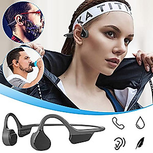 #p95355 Wireless Bluetooth Headset Osteoconductive Headset Ear Hook Sports Headset Business Headset