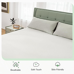 Novilla King Size Mattress, 10 Inch Gel Memory Foam Mattress for Cooler Night‘s Sleep & Enhanced Support, Medium Firm Bed Mattress King Size