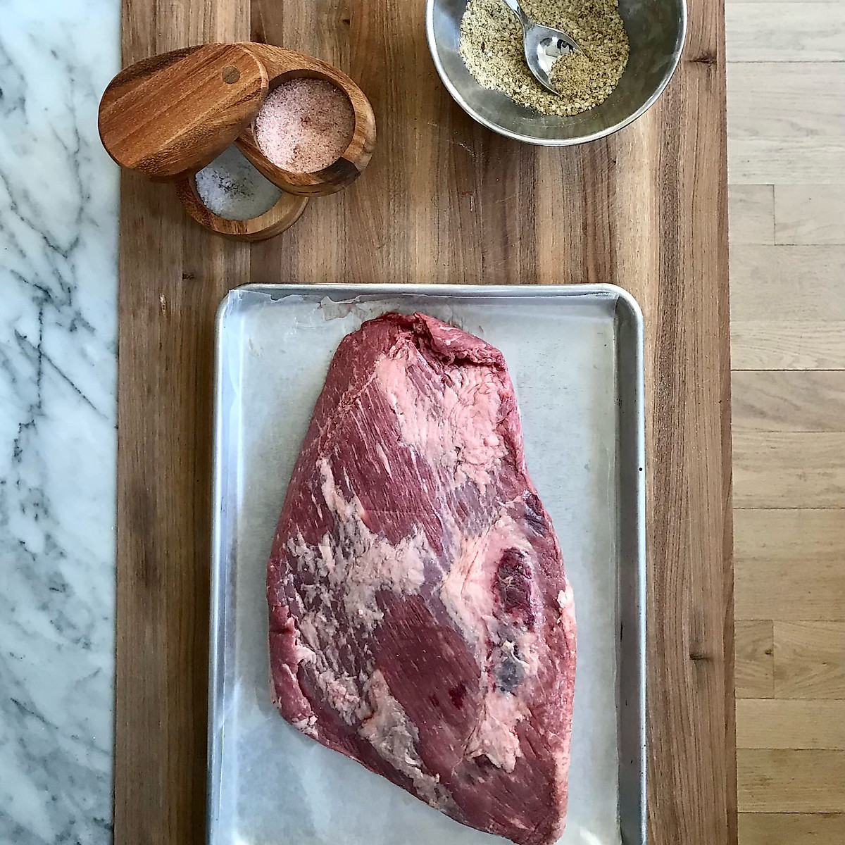 Ironwood Gourmet 28221 Appalachian Salt Cellar, Acacia Wood