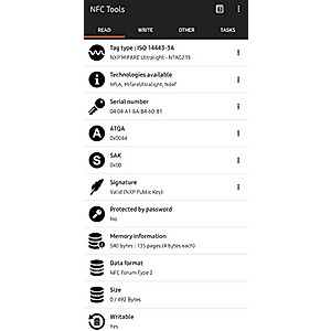 GreatestDeals NTAG215 NTAG 215 25mm NFC Stickers Works with TagMo (Android) and Placiibo (iOS) and All NFC Applications (50 Stickers)