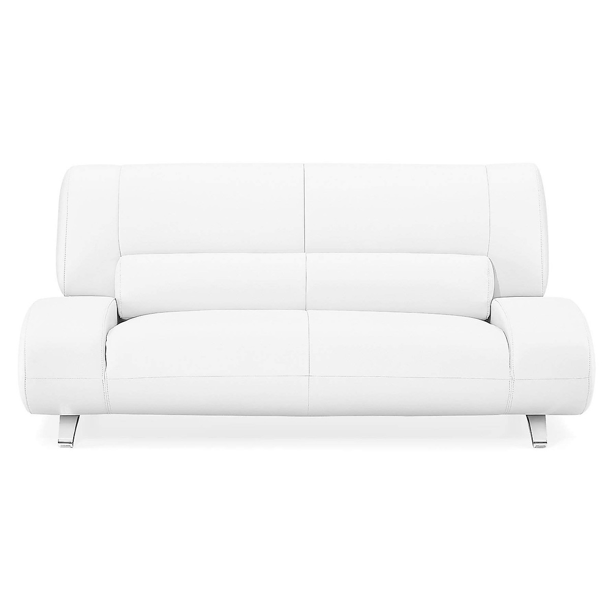 ZURI Modern Aspen Collection - Loveseat - White