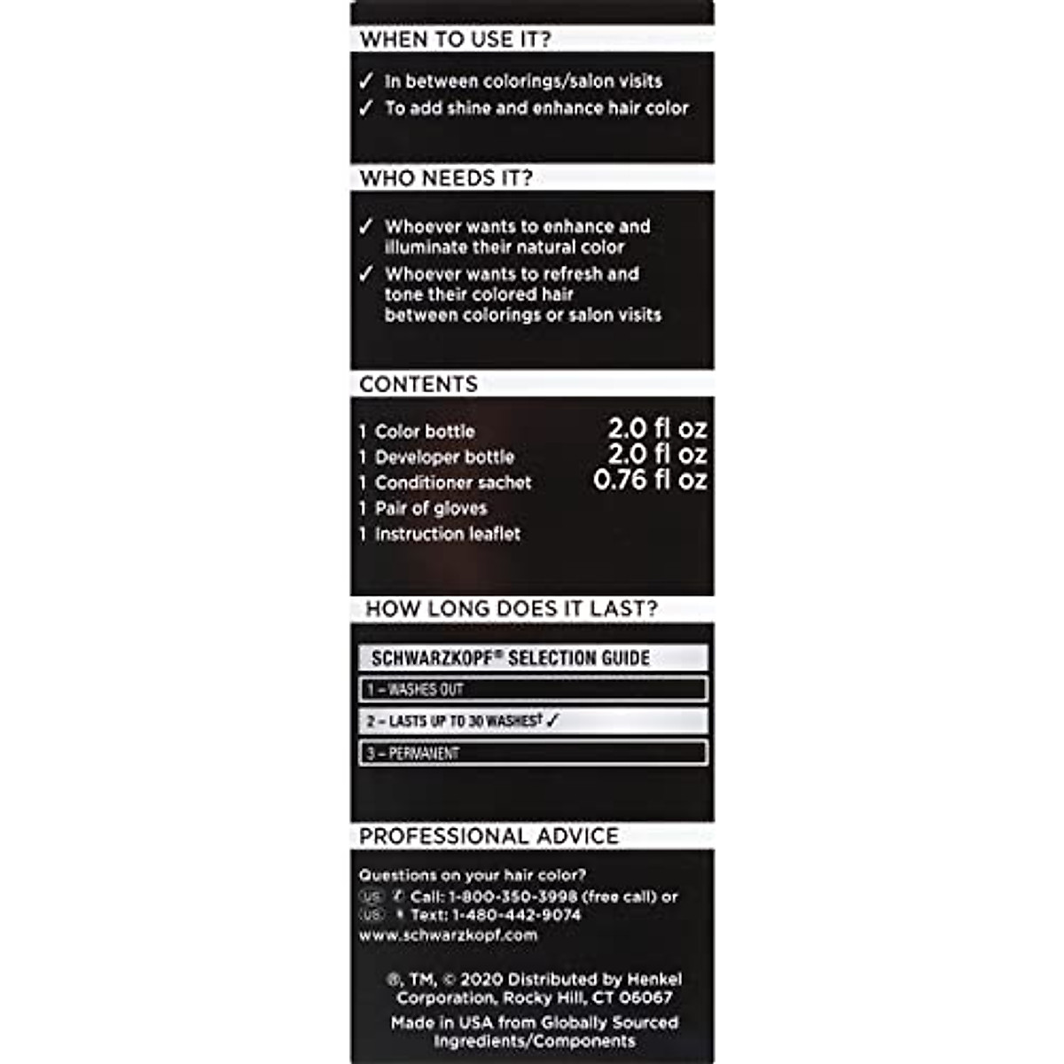 Schwarzkopf Glossify Customizable Color Gloss, Ash Brown