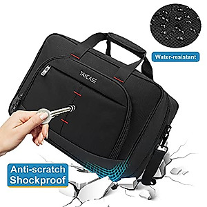 TAYCASE Carrying Case for Ps5, Large Travel Case Compatible with Playstation 5, Black