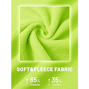 TACVASEN Women's Cropped Sweatshirts Lightweight Zipper Jackets Long Sleeve Tops, Yellow Green, M