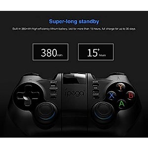 ipega-PG-9156 Wireless game Controller 4.0+2.4G Mobile phone Gamepad for Samsung Galaxy S22/21 /S20 /S10 NOTE21/20/10 VIVO Oppo Android Mobile Smartphone Tablet (Android 6.0+ Higher System)