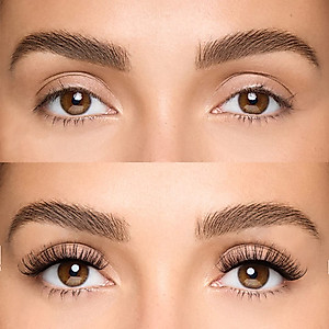 DZANIK False Eyelashes Natural Look Wispy Lashes 8-14mm D Curl 3D Natural Eyelashes Pack, Soft Natural False Eyelashes,Faux Mink Strip Lashes - 5 Pairs