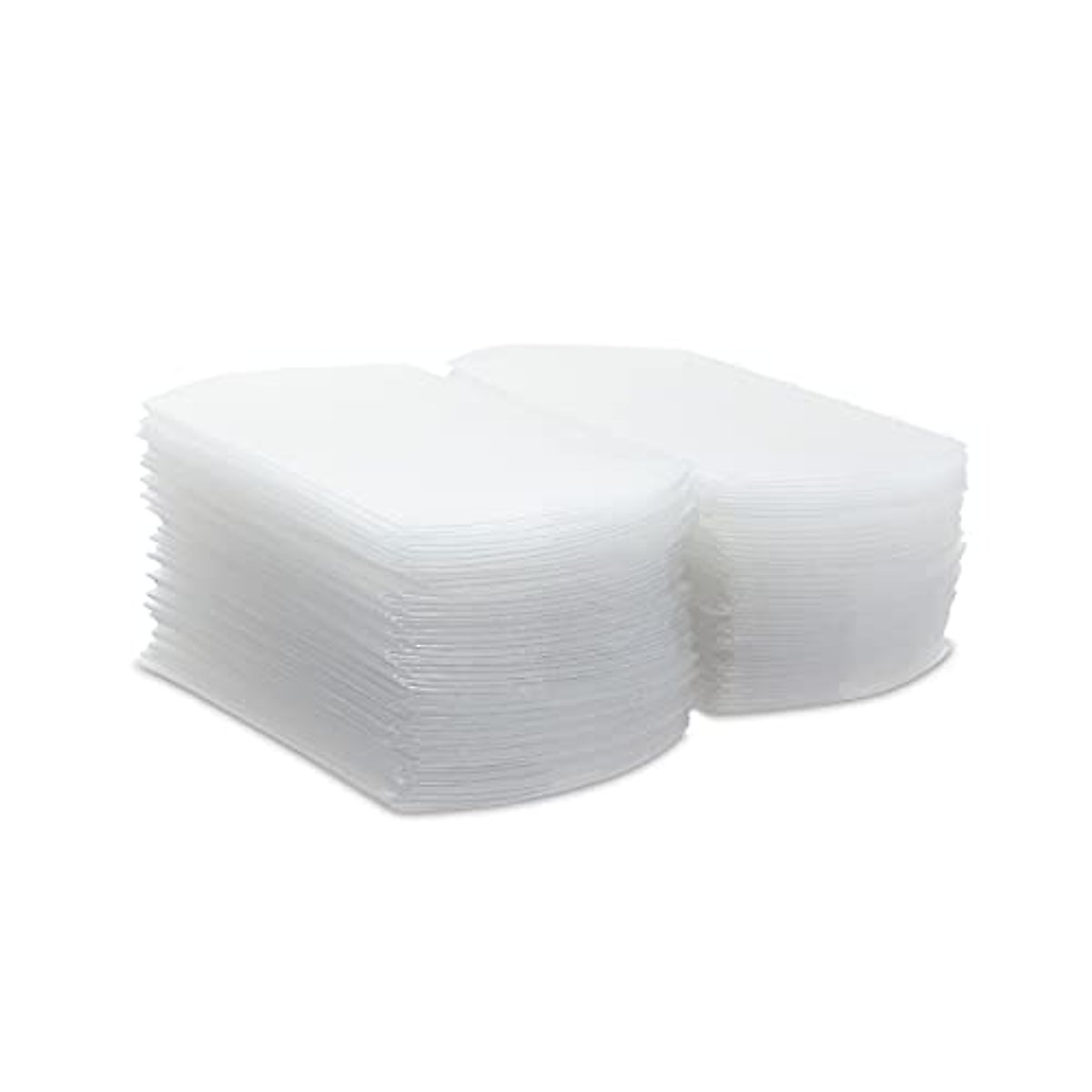 Stockroom Plus Small Clear Plastic Pillow Boxes for Candy, Party Favors (2.75" x 2.5", 100 Pack)