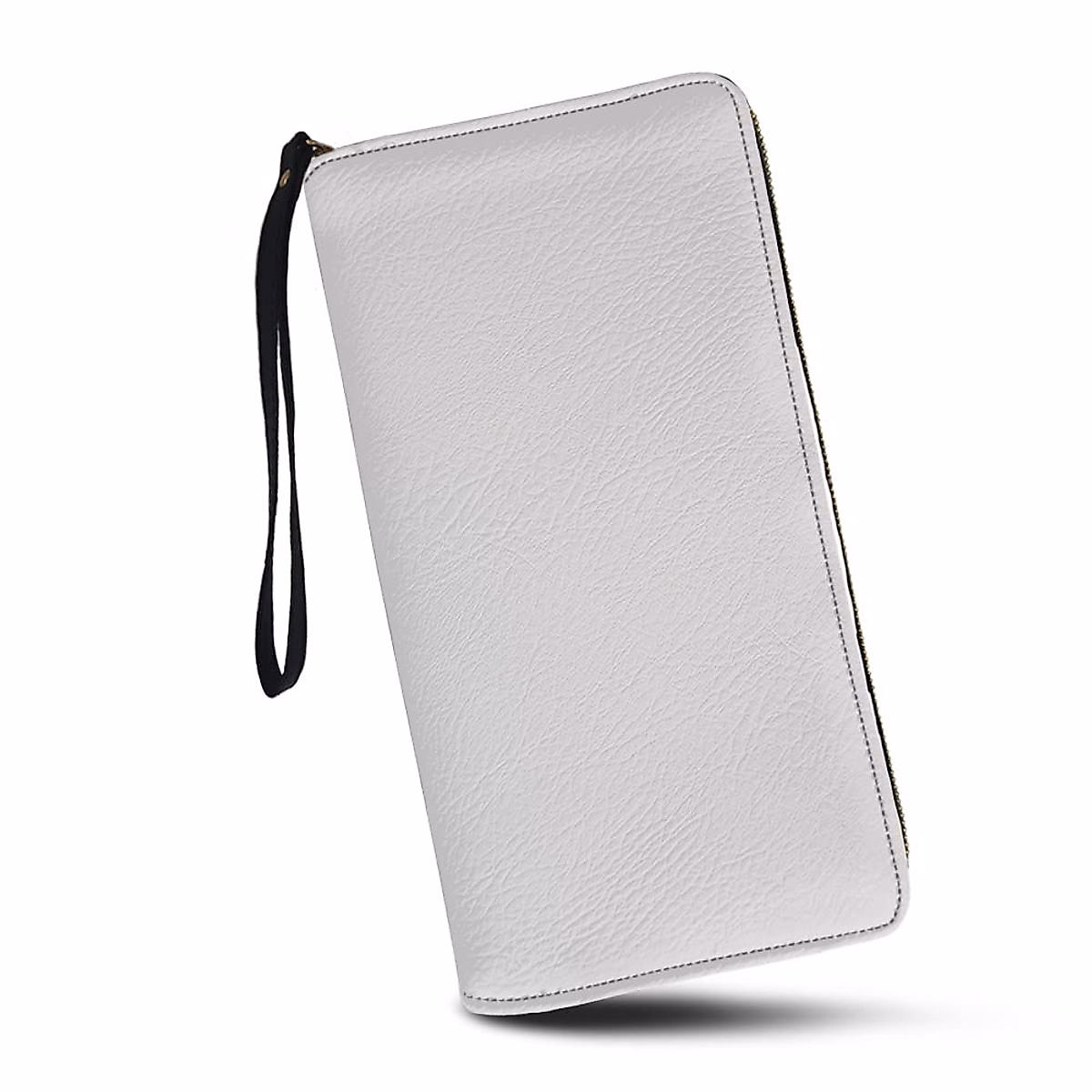 DISNIMO Sexy Leopard Lip Kiss Wallet PU Leather Purse Large Capacity Wristlet Zipper Clutch Credit Card Holder Bag Gift for Women Teens Girls