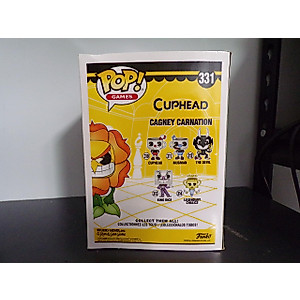 Funko Pop! Games #331 Cuphead Cagney Carnation (2018 Spring Convention Exclusive)