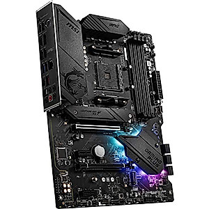 MSI MPG B550 GAMING PLUS Gaming Motherboard (AMD AM4, DDR4, PCIe 4.0, SATA 6Gb/s, M.2, USB 3.2 Gen 2, HDMI/DP, ATX)