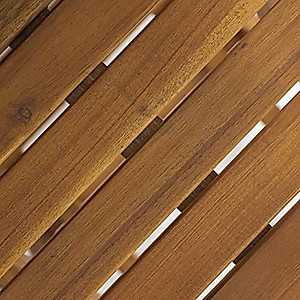 Christopher Knight Home Tundra Outdoor Foldable Wood Barstool Set, 2-Pcs Set, Natural