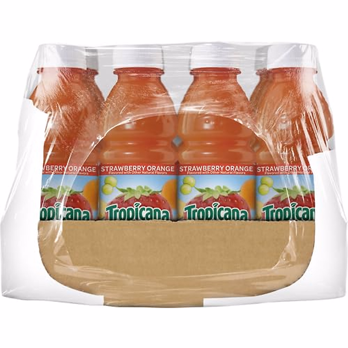 Tropicana 100% Juice, 3 flavor, 10 fl oz (Pack of 24) - Pineapple Peach Mango Juice, Fruit Medley, Strawberry Orange Juice