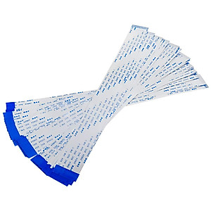 Xiaoyztan 40 Pin Flexible Flat Ribbon Cable 0.5mm Pitch FFC FPC for LCD TV Car Audio DVD Player Laptop (200mm Length, Pack of 20Pcs)