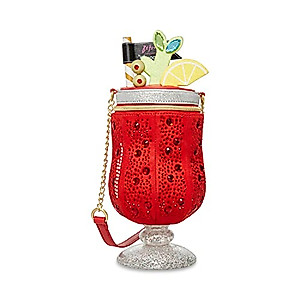 Betsey Johnson Bloody Mary Crossbody, Red