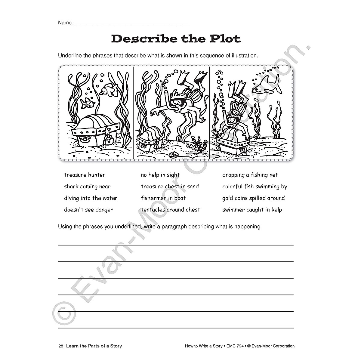 How to Write a Story, Grades 4-6+