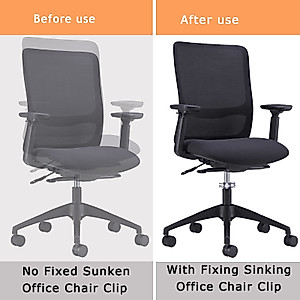 Anrkets Fix Sinking Office Chair, Avoid Sinking of Office Chair Height, Adjustable Height Office Chair Saver for Stop Sinking Without Cylinder Replacement