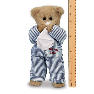 Bearington Illie Willie Plush Stuffed Animal Get Well Soon Teddy Bear, 10 inches