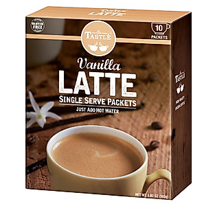 Cafe Tastle Cappuccino, Vanilla Latte, Caramel Macchiato, 30 Piece Assortment