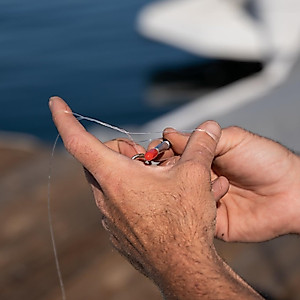 KNOT KNEEDLE - Designed to Tie Your Knots with Ease and Keep You Fishing Longer (2-Pack W/Zingers)