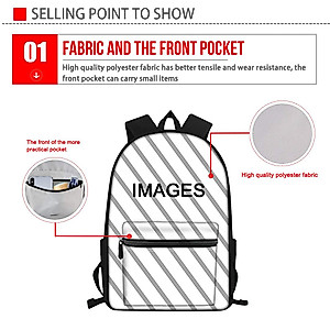 Amzbeauty Cool Dragon Dinosaur School Backpack Book Pack Travel Laptop Backpack Teens Boys Girls Kids Unisex 15.6 Inch