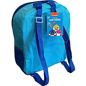 Baby Shark 11" Mini Backpack (Blue)
