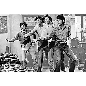 The Monkees TV series The boys doing dance number 18x24 inch real photo