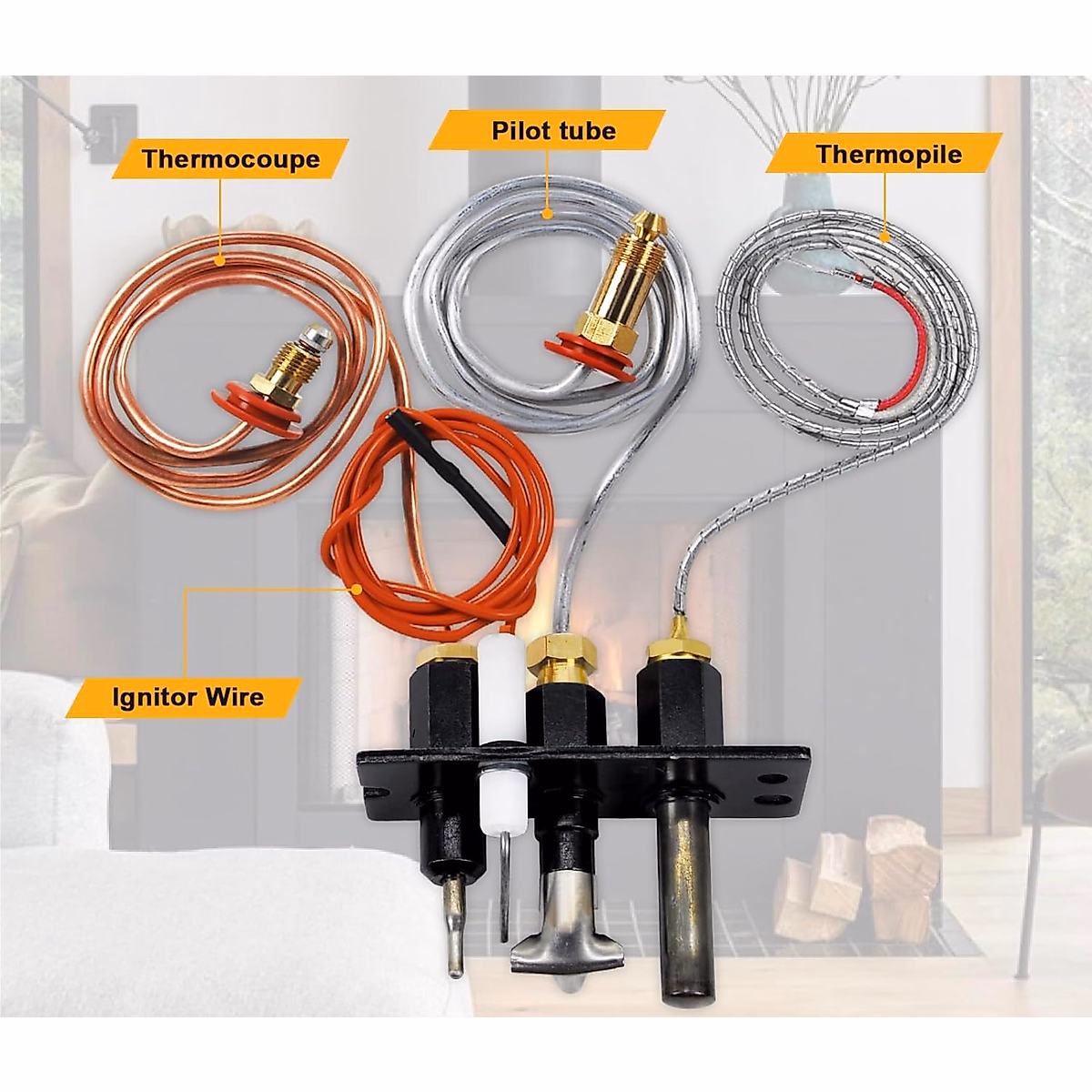 Heatilator & Heat-N-Glo Propane Gas Pilot Assembly 4021-737