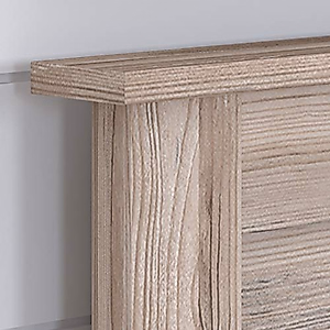 Bush Furniture River Brook Headboard, Queen, Barnwood