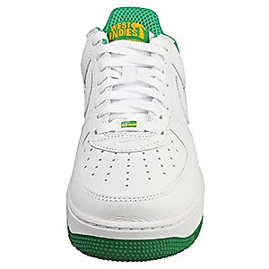 Nike Men's Air Force 1 DX1156 100 West Indies, White/White-classic Green, 10.5