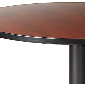 Cain 36" Round Breakroom Table- Cherry