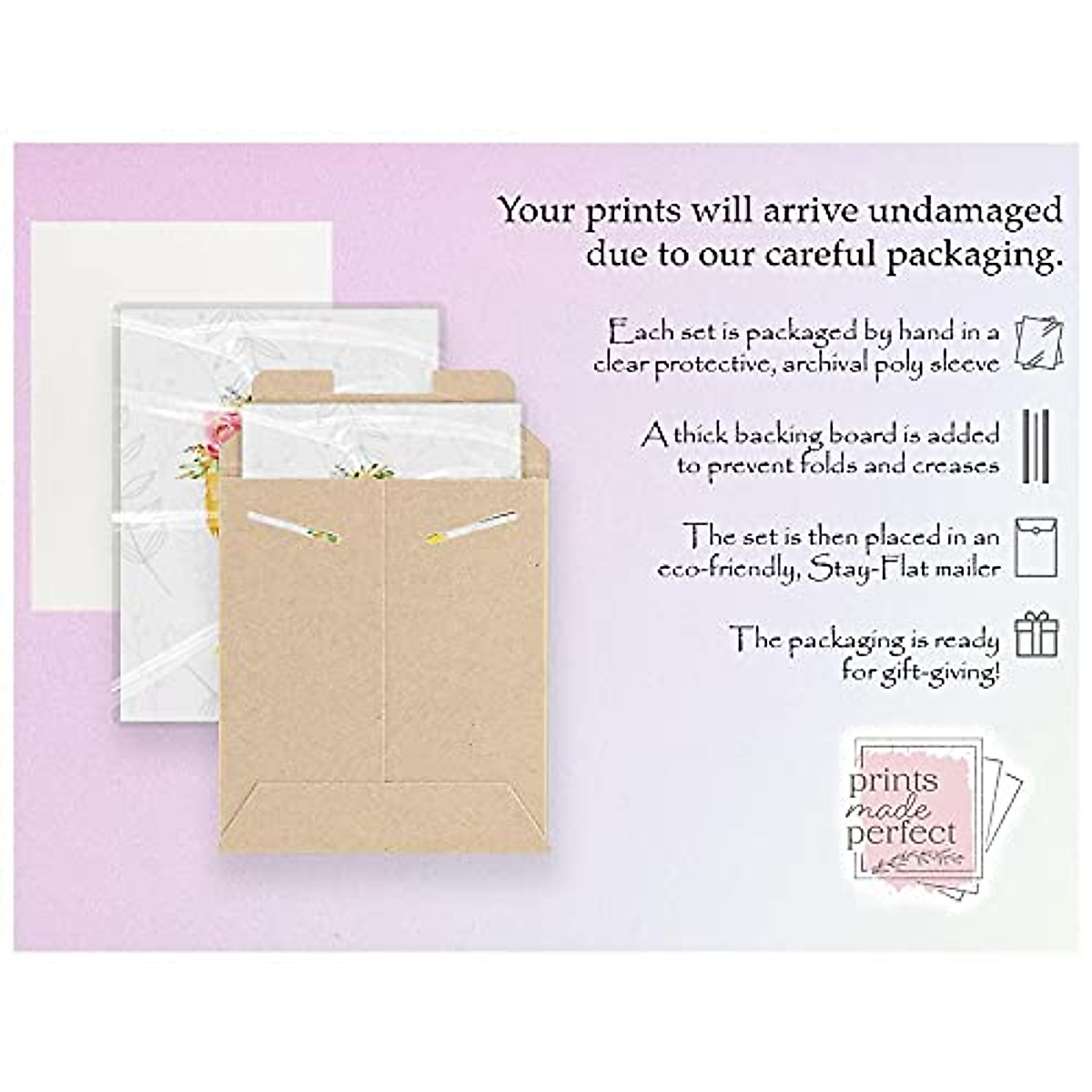 Baby Farm Animals Wall Art Prints - Nursery Decor - Set of 6-8x10 - Unframed - Watercolor