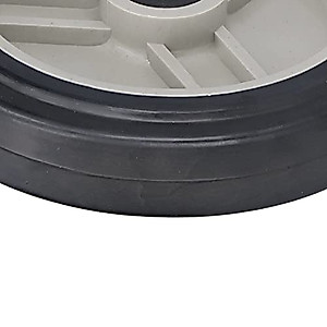 4 Inch Air Compressor Casters, Easy to Move Wear-Resistant Air Pump Accessories for Air Compressors and Industrial Equipment