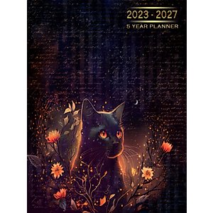2023-2027 5 Year Monthly Planner: Monthly Calendar Organizer