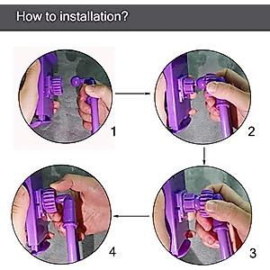 Haoxuann,Universal Moblie Phone Stand,Lazy Cell Phone Holder & Neck Cell Tablet Phone Mount Holder Flexible Lazy Bracket DIY Free Rotating (Black)