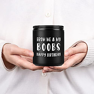 Fairy's Gift Funny Birthday Scented Candles - Naughty Boyfriend Birthday Gift - Fun Bday Gifts, Happy Birthday Husband, Partner, Hubby, BF Birthday Gift - Humorous Husband Birthday Gifts from Wife