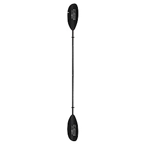 BENDING BRANCHES Angler Ace 2-Piece Snap-Button Fishing Kayak Paddle, Black, 260cm
