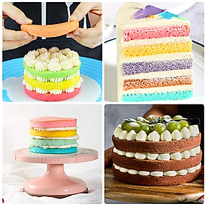 2 Pack 6-Cavity Resin Coaster Moulds, FineGood Round Coaster Mould for Resin Silicone Cake Moulds Baking Tray