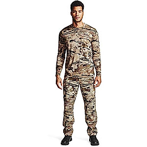 Under Armour mens Backwoods Straight Leg Pants , Ua Barren Camo (999)/Black , 36/30