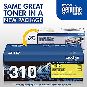 Brother® TN-310 Yellow Toner Cartridge, TN-310Y