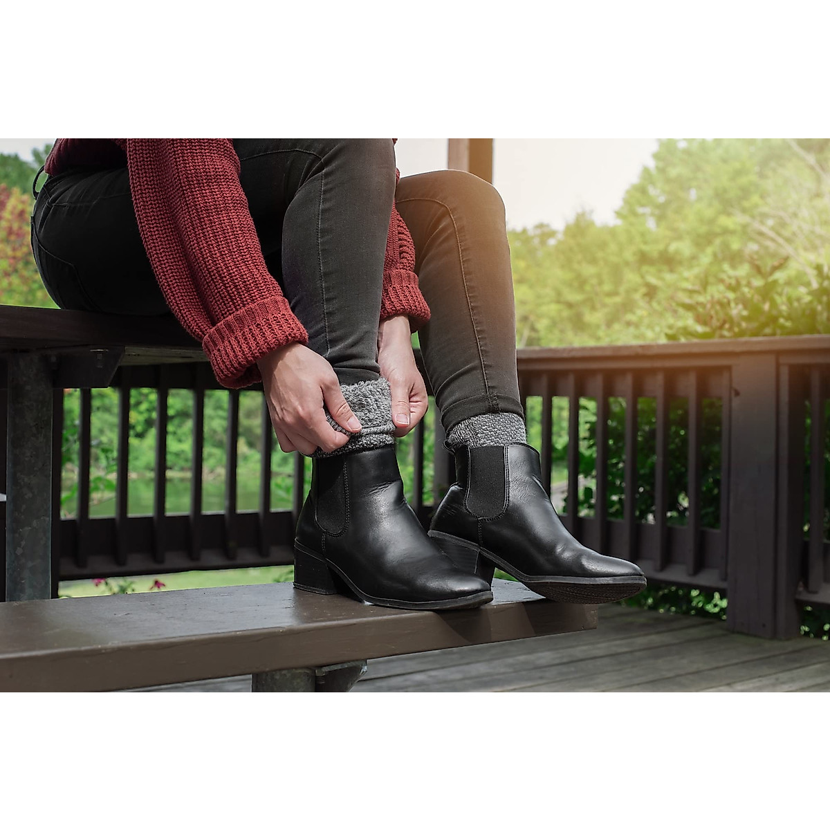 Alpaca Wool Socks for Men & Women - Heavyweight Extra Thick Warm Therma Crew Winter Outdoor Hunting Boot Socks